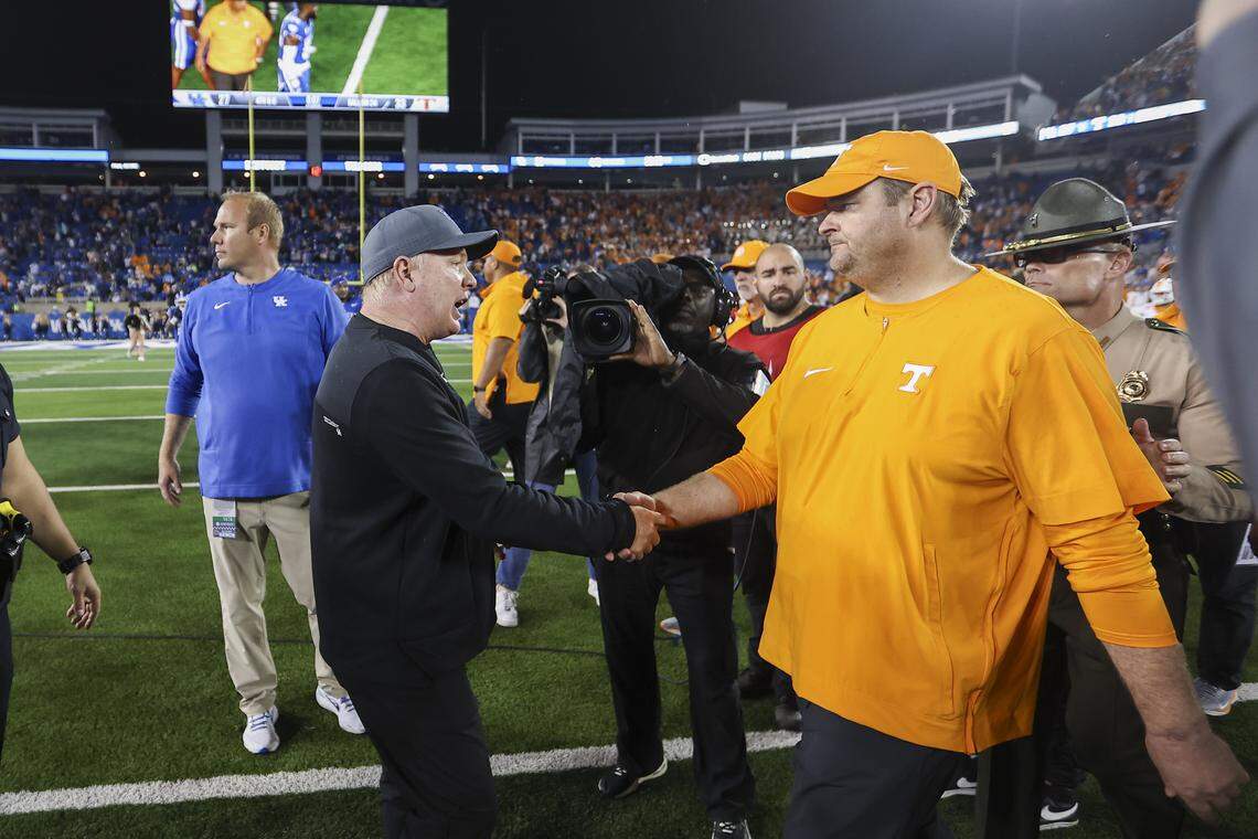 Report: Kentucky-Tennessee football rivalry to continue in new SEC ...