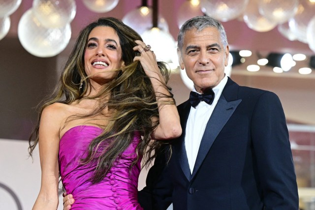 George Clooney and Adam Sandler Light Up Venice’s World Premiere Red ...