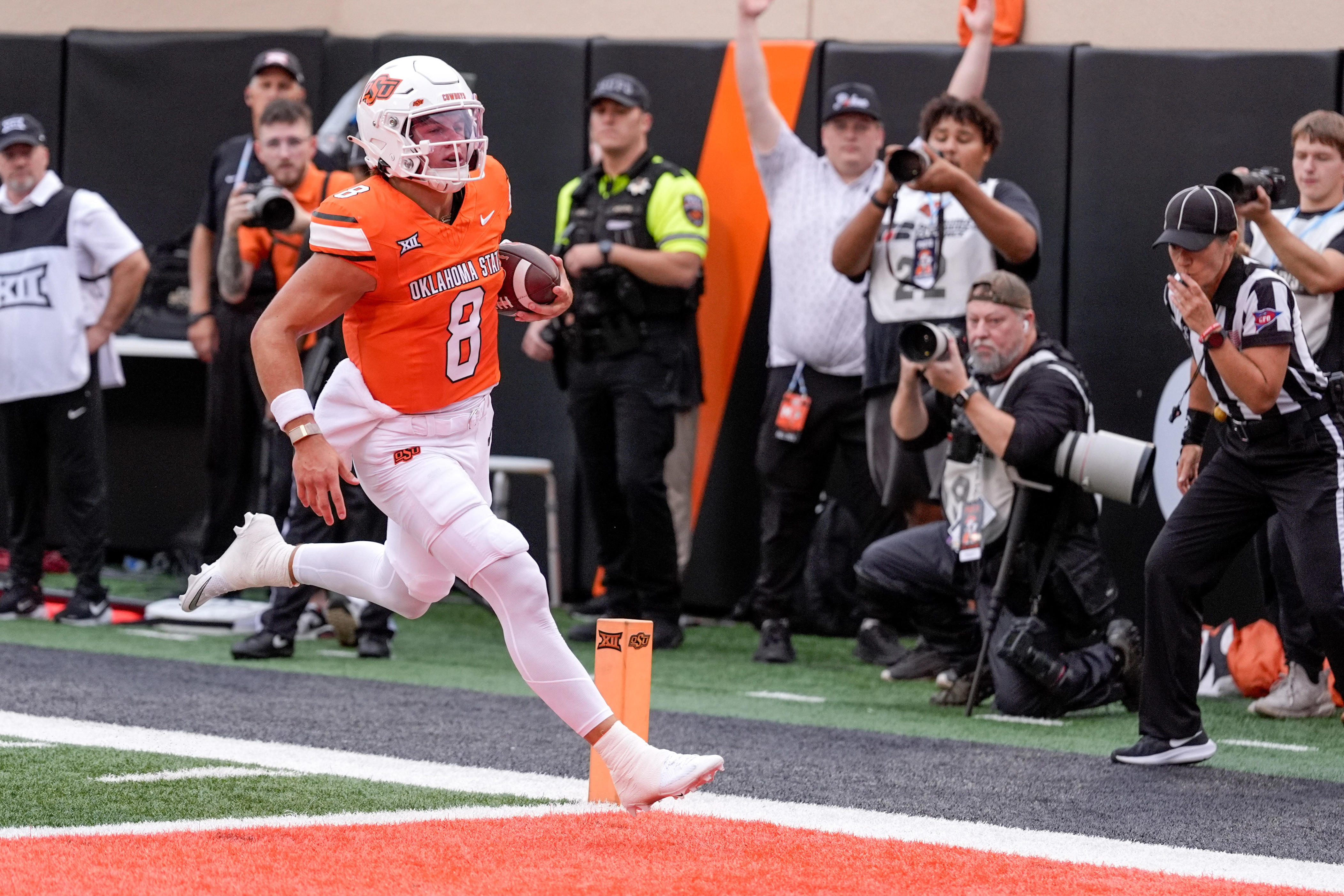 Oklahoma State football wins ugly vs. UT Martin after injury to Hauss ...