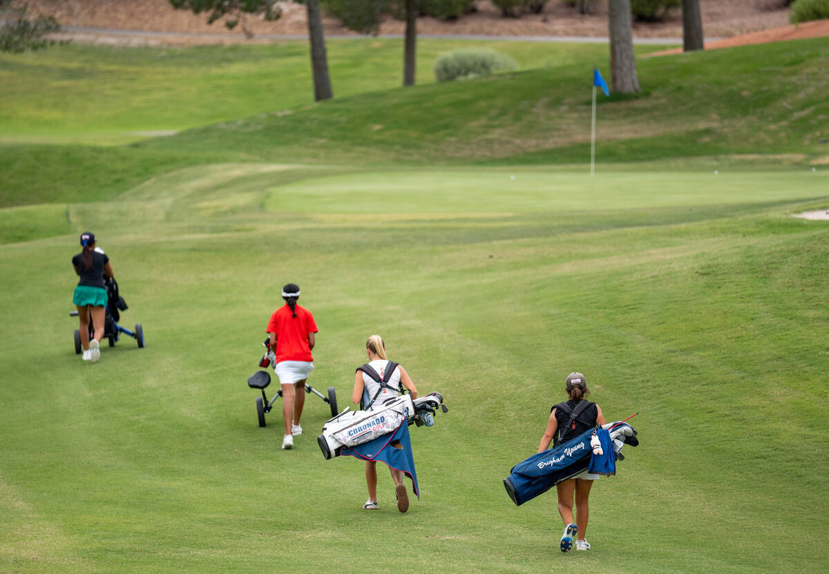 Coronado wins individual, team girls golf match — PHOTOS