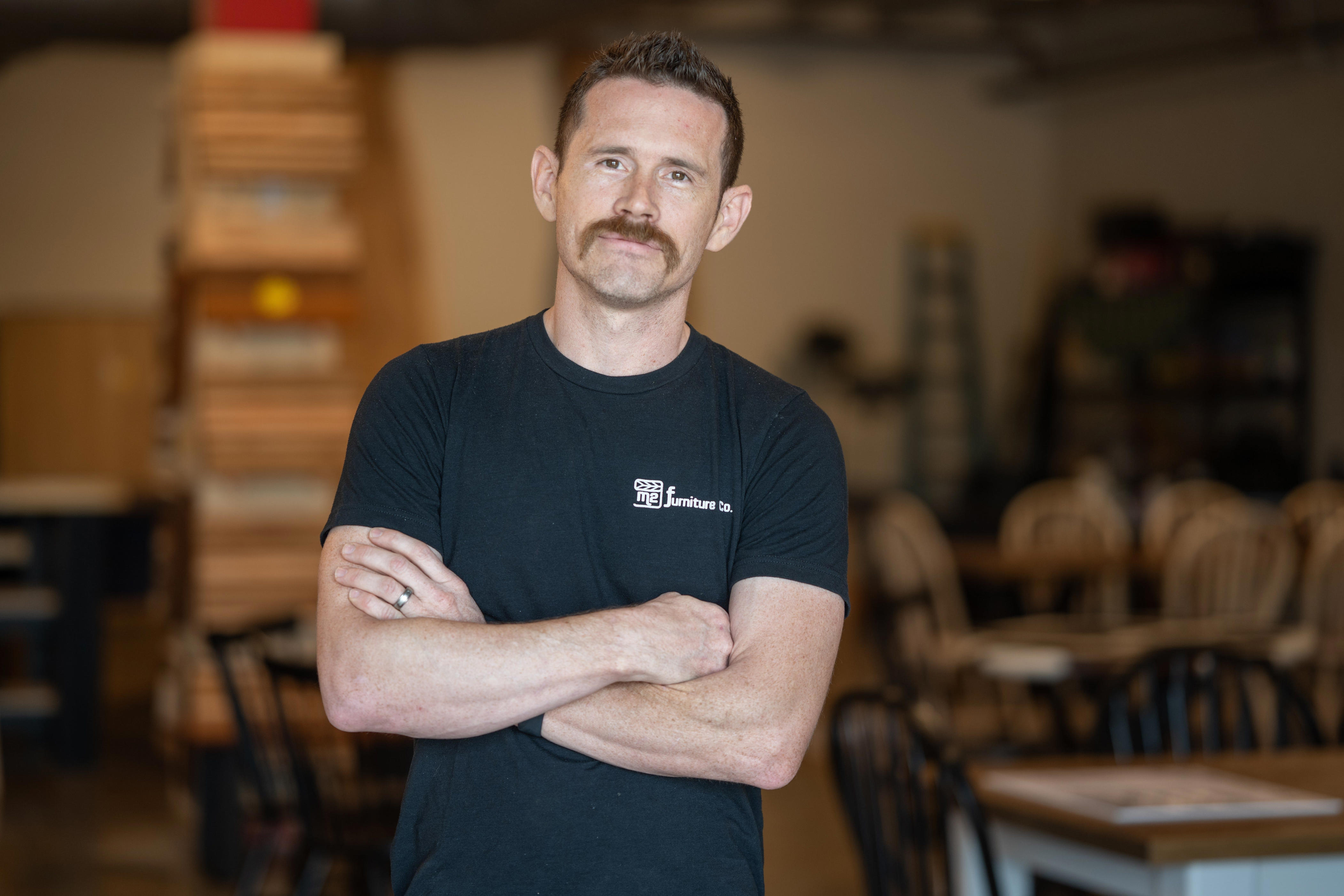 All About Art: Tree to table with M2 Furniture's Matt Morgan