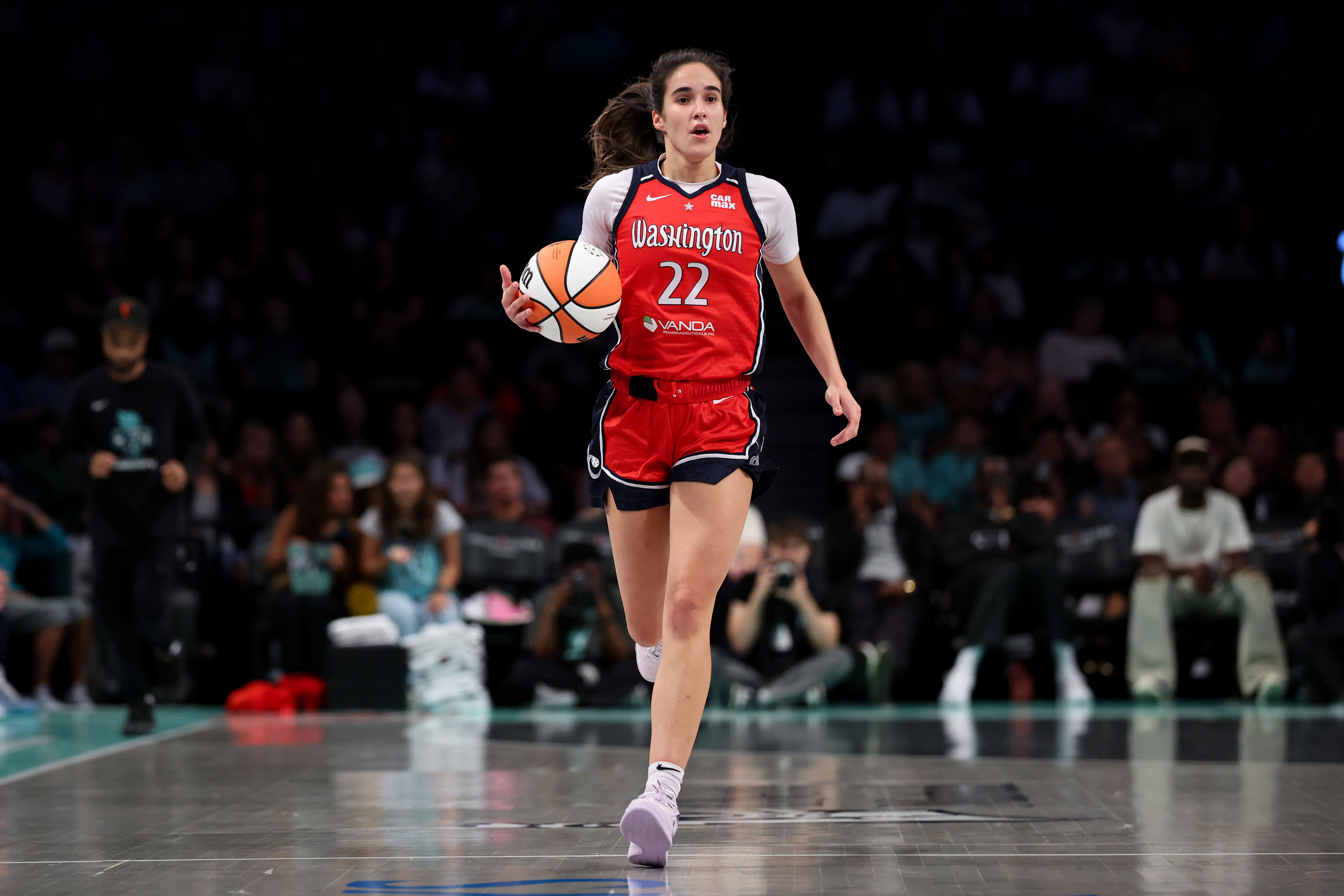 Homecoming queen: Mystics’ Sonia Citron sparkles in loss to Liberty