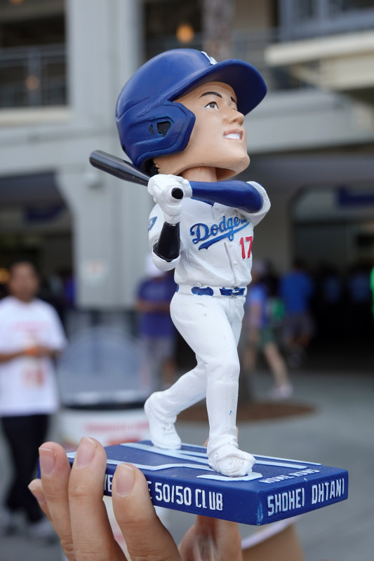 Shohei Ohtani Celebrates Bobblehead Night by Setting New Dodgers ...