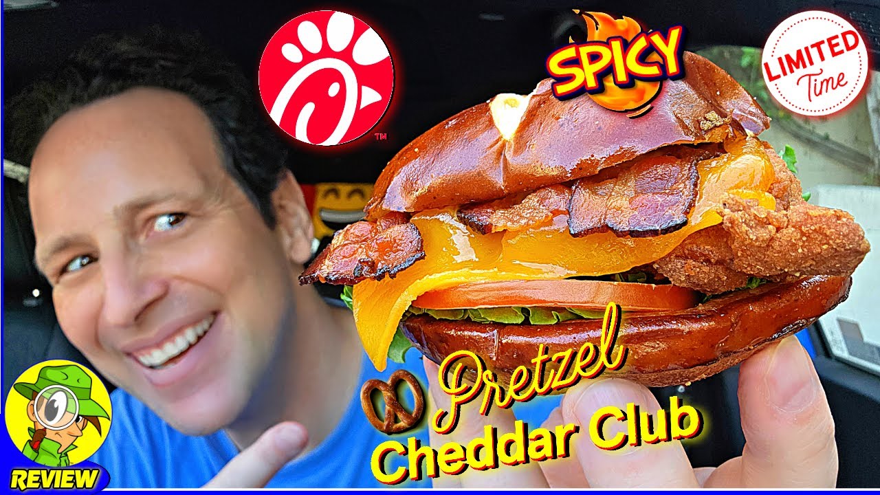 Chick-fil-A® Spicy Pretzel Cheddar Club Review