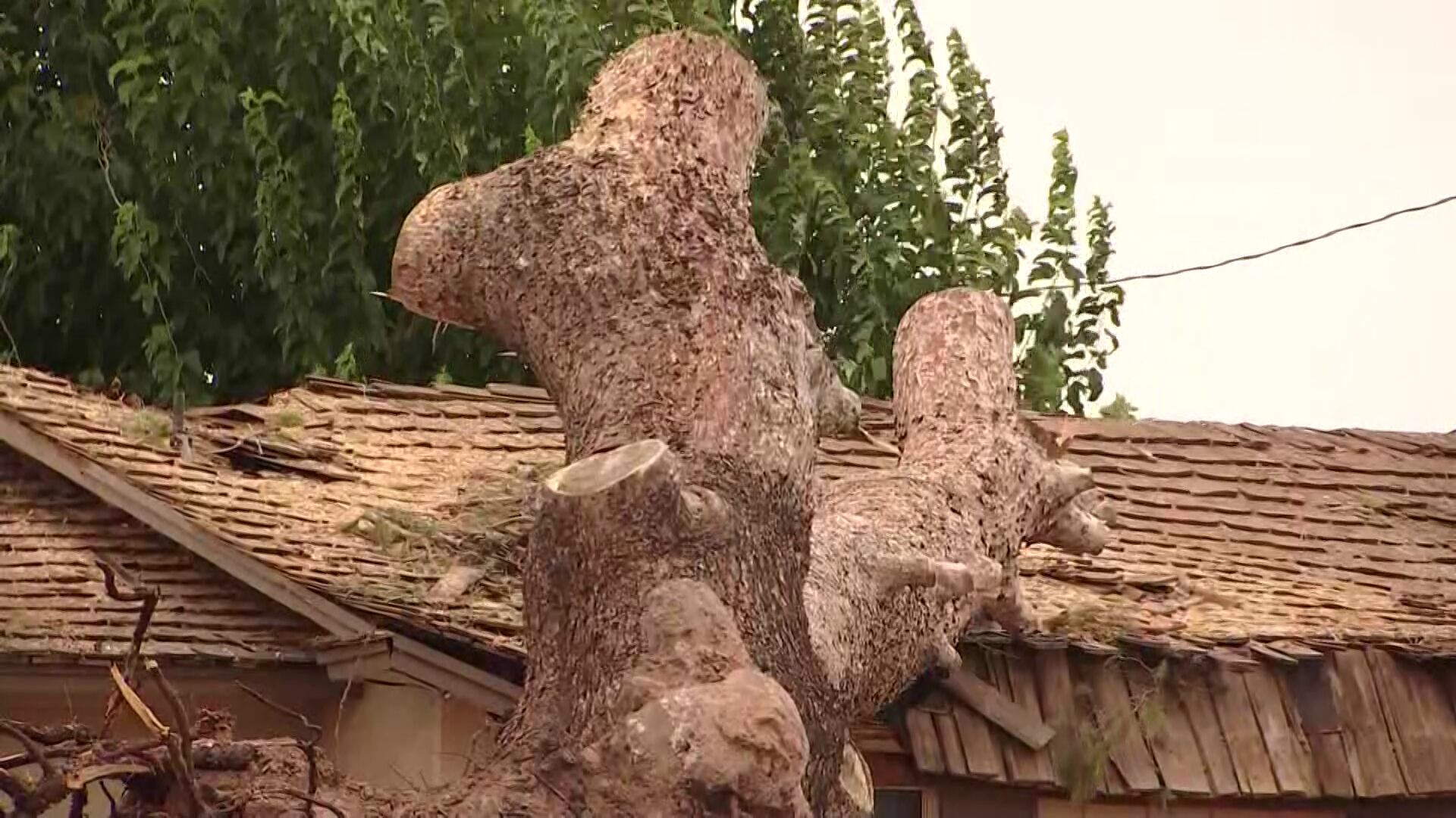 Severe weather damages homes, downed powerlines west of Yuma