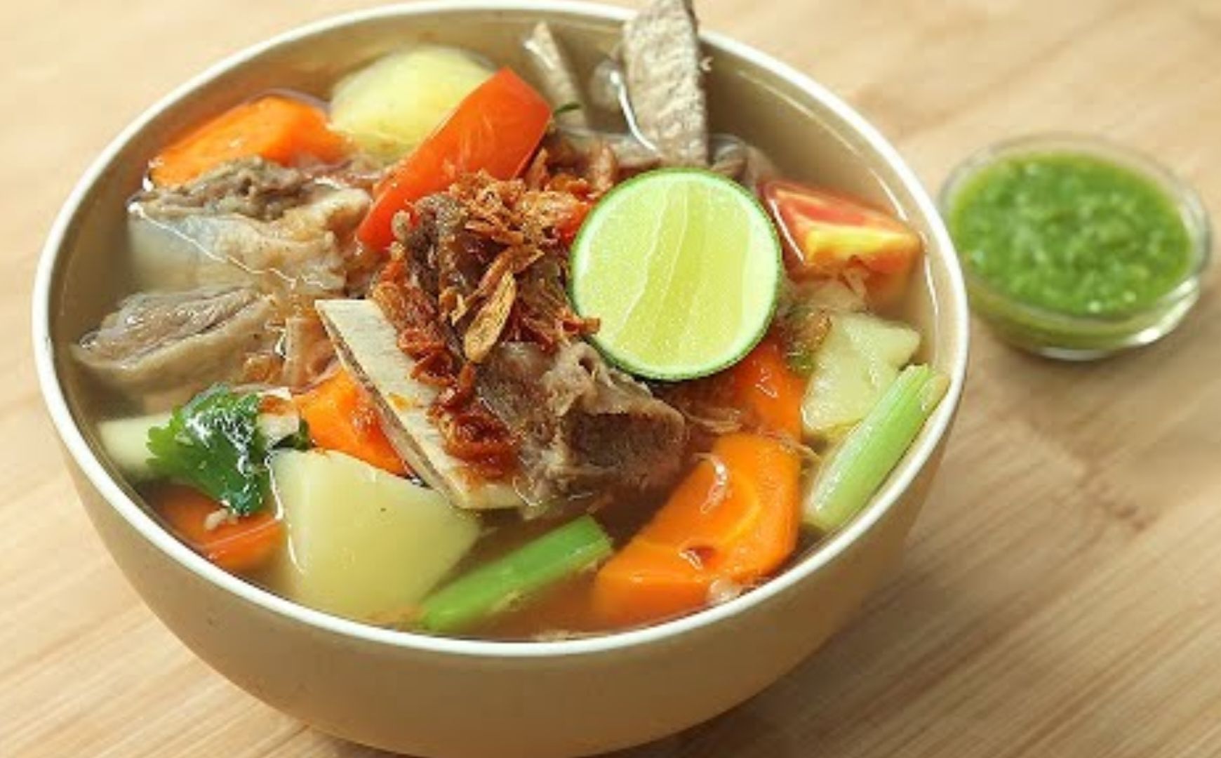 Resep Sup Iga Sapi Ala Chef Devina, Kuah Bening Kaya Kaldu