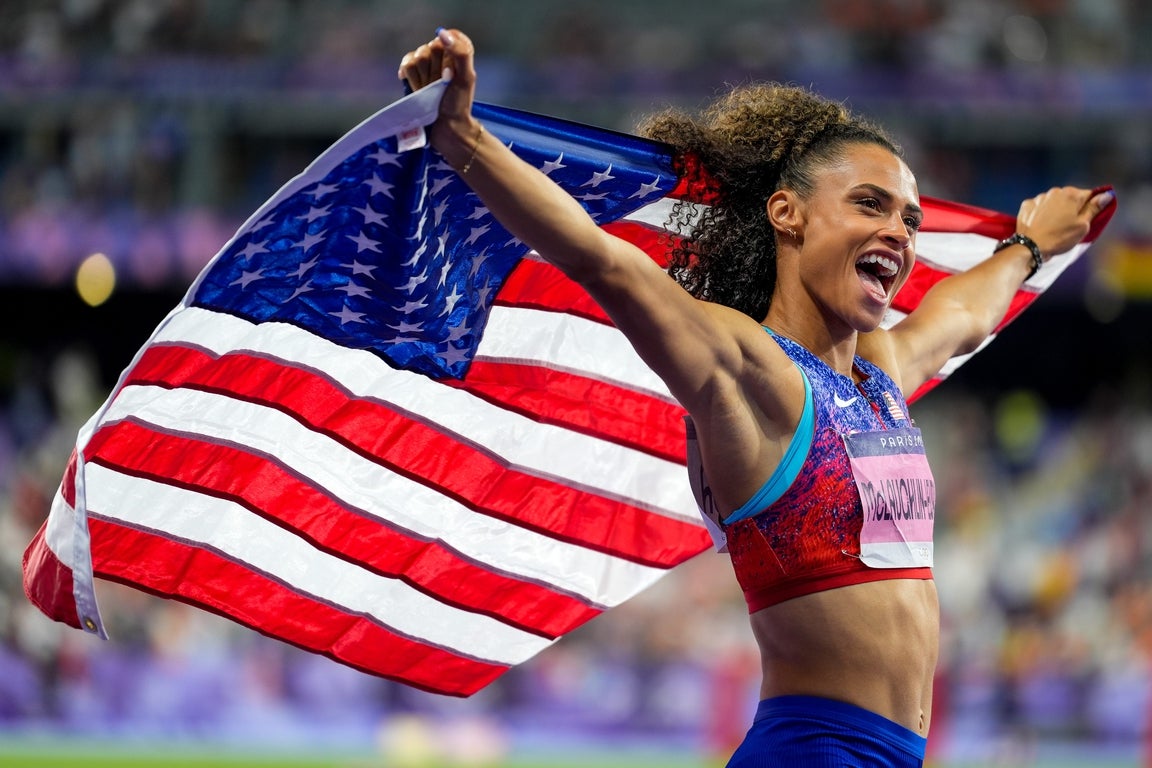 American track star Sydney McLaughlin-Levrone, in photos