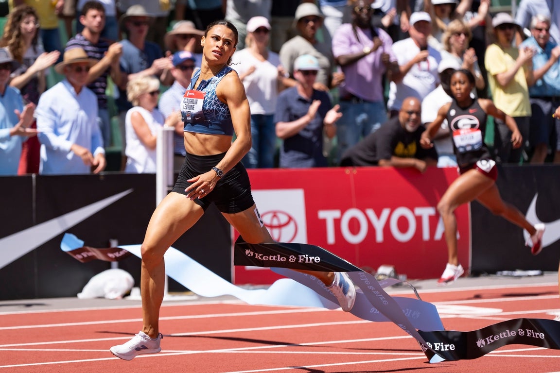 Stellar photos capture American track star Sydney McLaughlin-Levrone