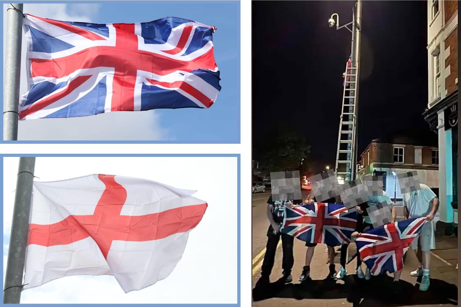 Kettering friends vow to keep flags flying in home town to make it ...