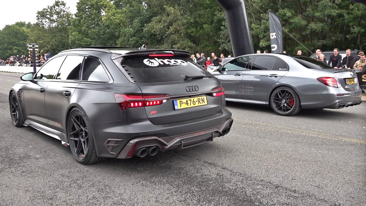700CV AMG E63 S vs Audi RS6 ABT