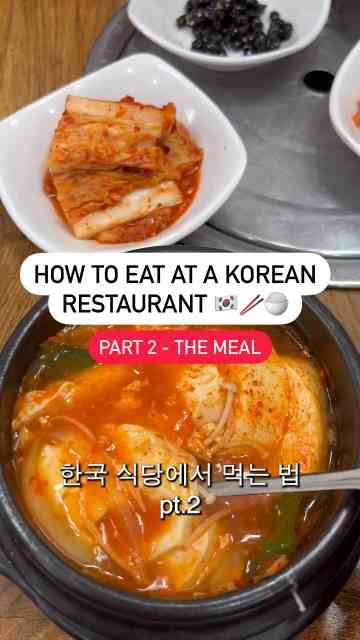How to Eat a Korean Meal Part 2 Table Etiquette & Traditions
