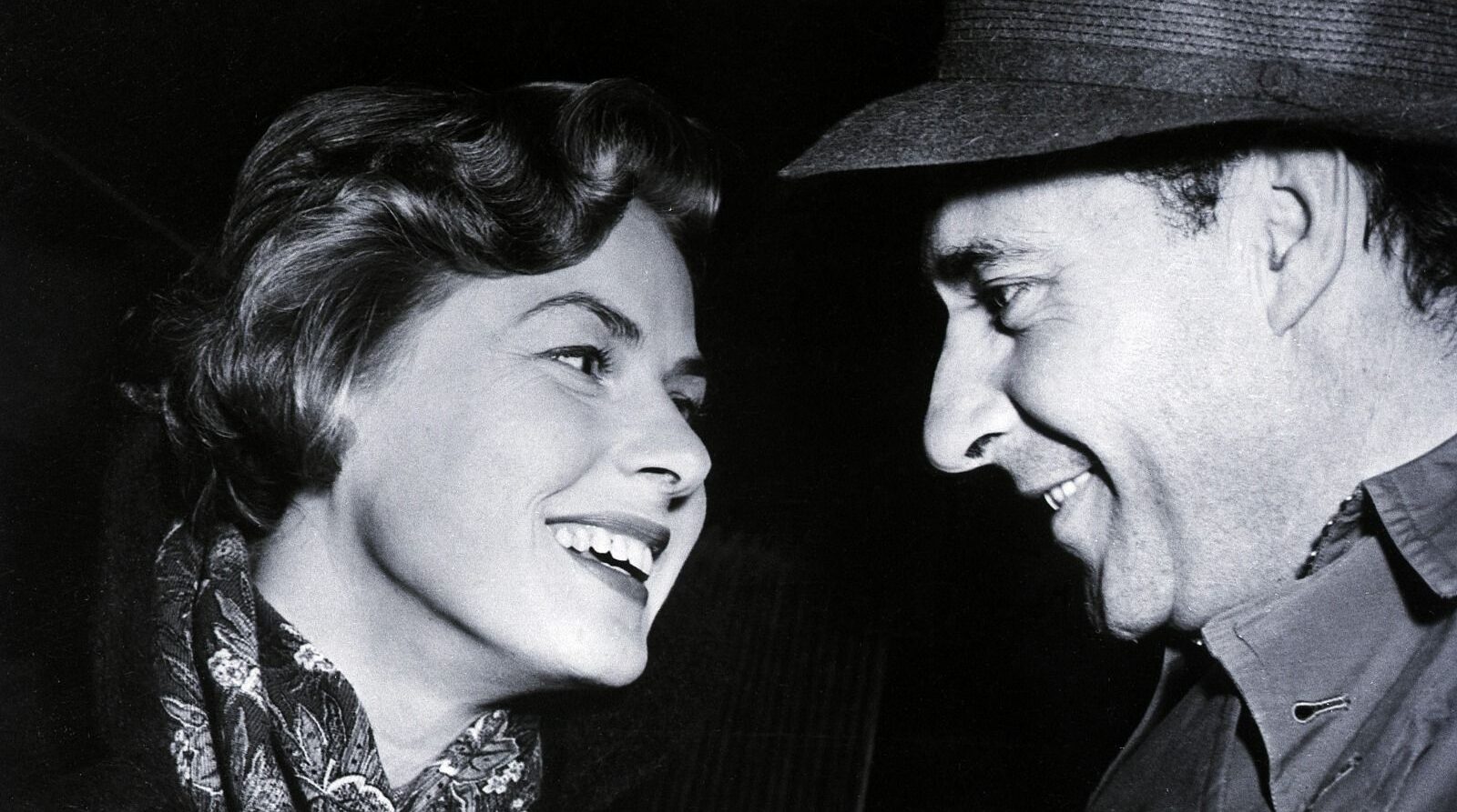 Quando Ingrid Bergman scrisse a Rossellini solo due parole in italiano ...
