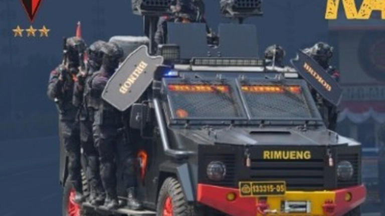 Spesifikasi Mobil Rantis Rimueng Brimob, Berat hingga 5 Ton Melindas Ojol Affan Kurniawan