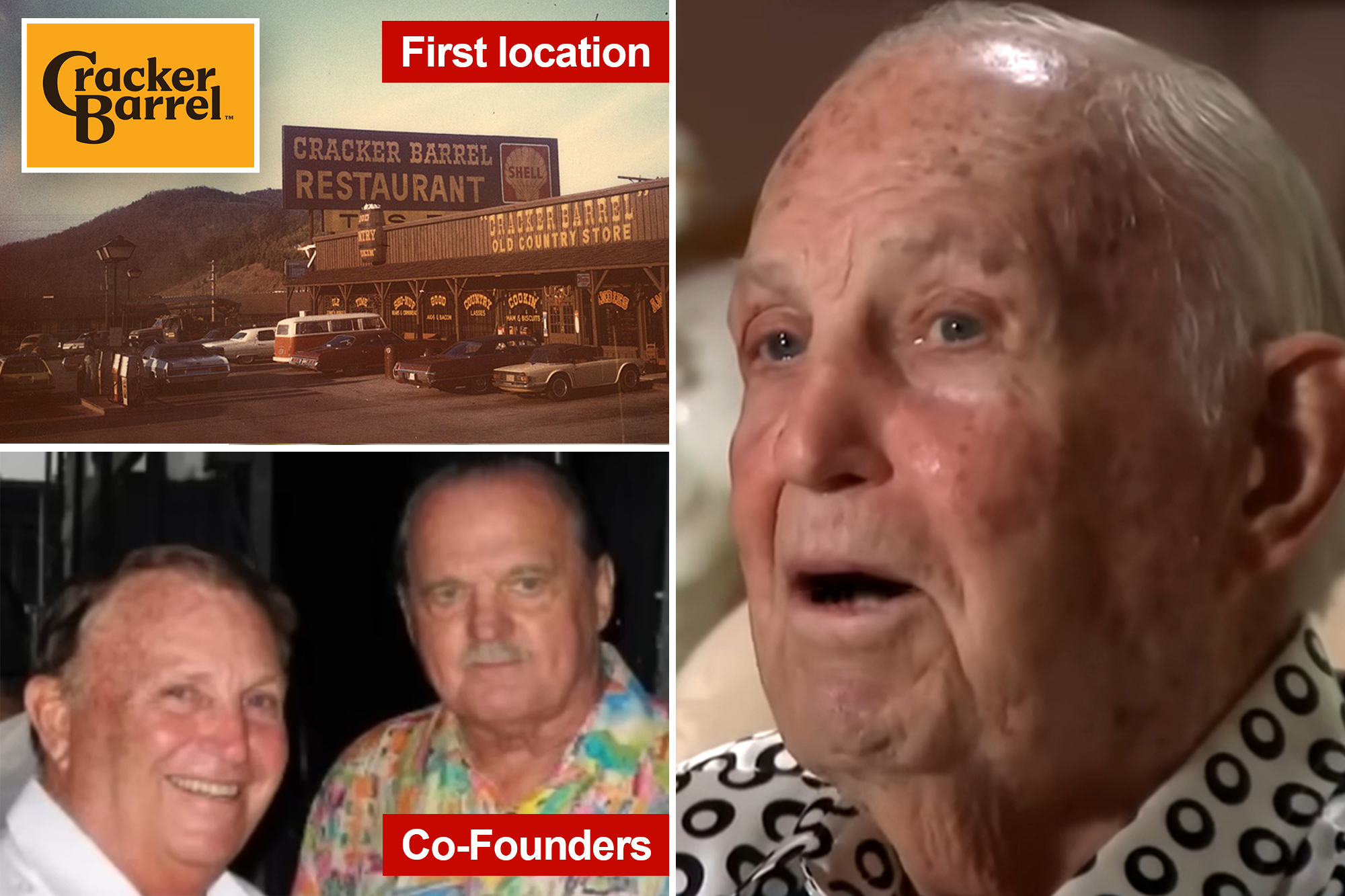 Cracker Barrel co-founder, 93, slams CEO after ‘pitiful’ rebranding ...
