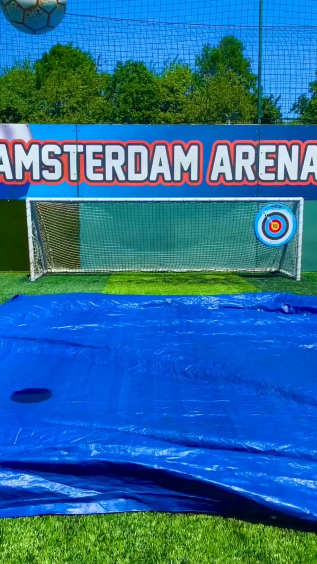 Slip and Slide Top Corner Challenge