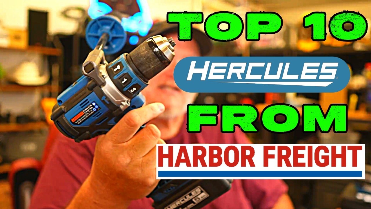 Top 10 Must Have Hercules Tools from Harbor Freight!