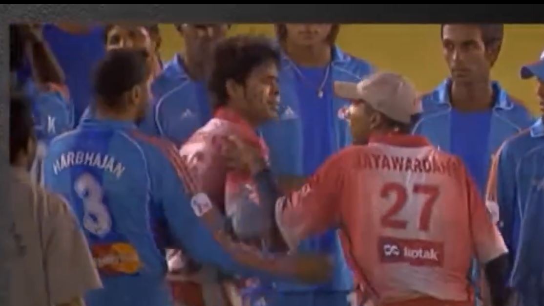 Unseen video of Harbhajan Singh slapping Sreesanth out; Lalit Modi's ...