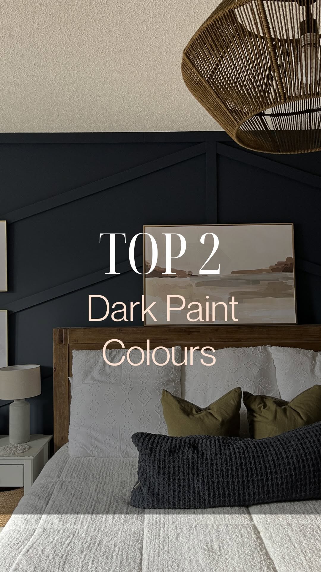 My Two Favorite Dark Paint Colors for a Cozy, Stylish Home