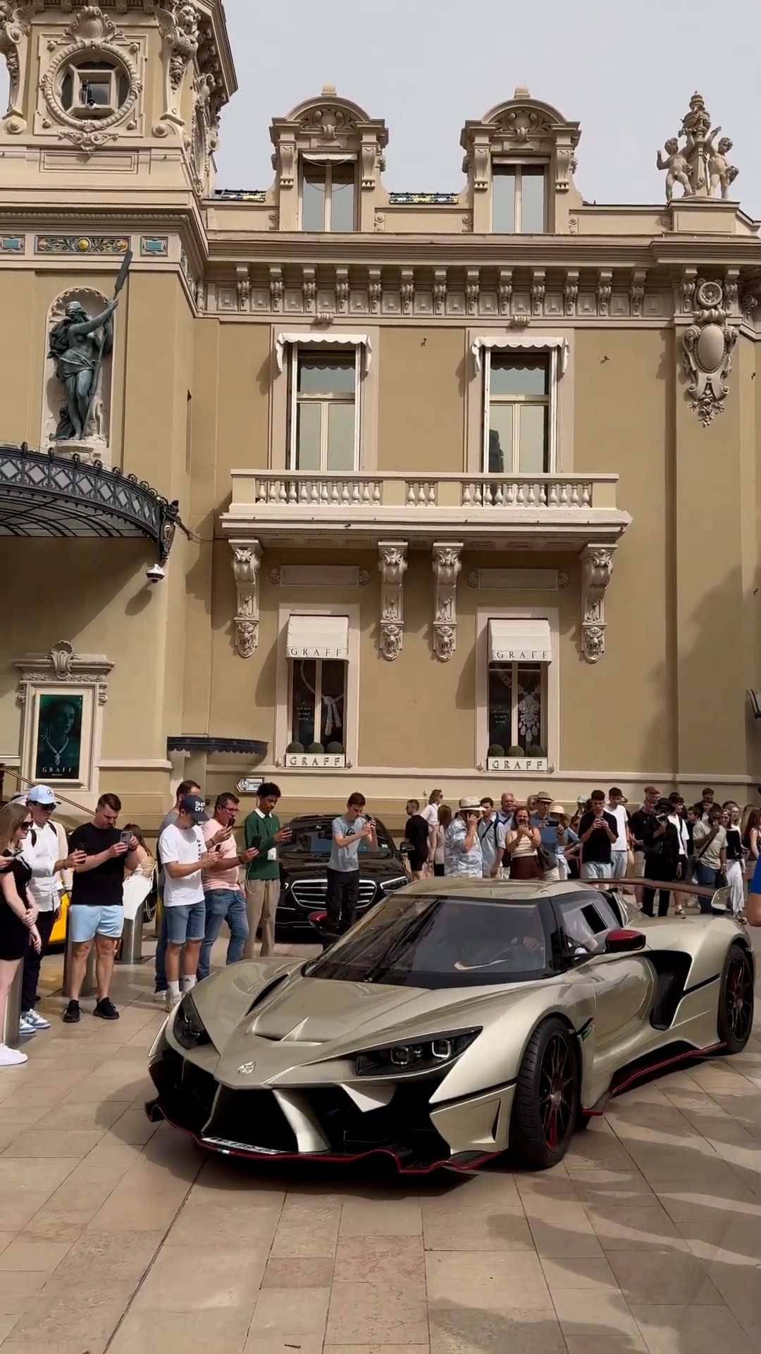 Supercar Presence at Casino Square Monaco