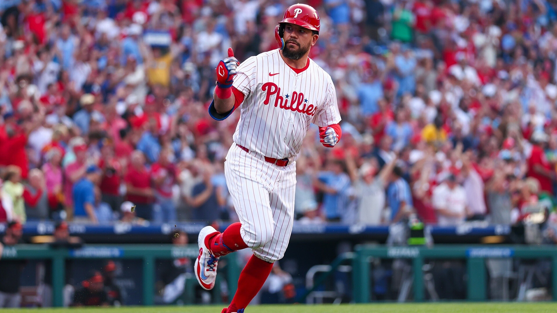 Kyle Schwarber has 21st 4-homer game in MLB, drives in Phillies-record 9 runs