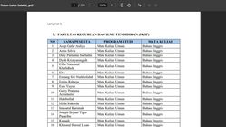 Download PDF Hasil Pengumuman Seleksi Calon Tutor Tuton UT Program ...