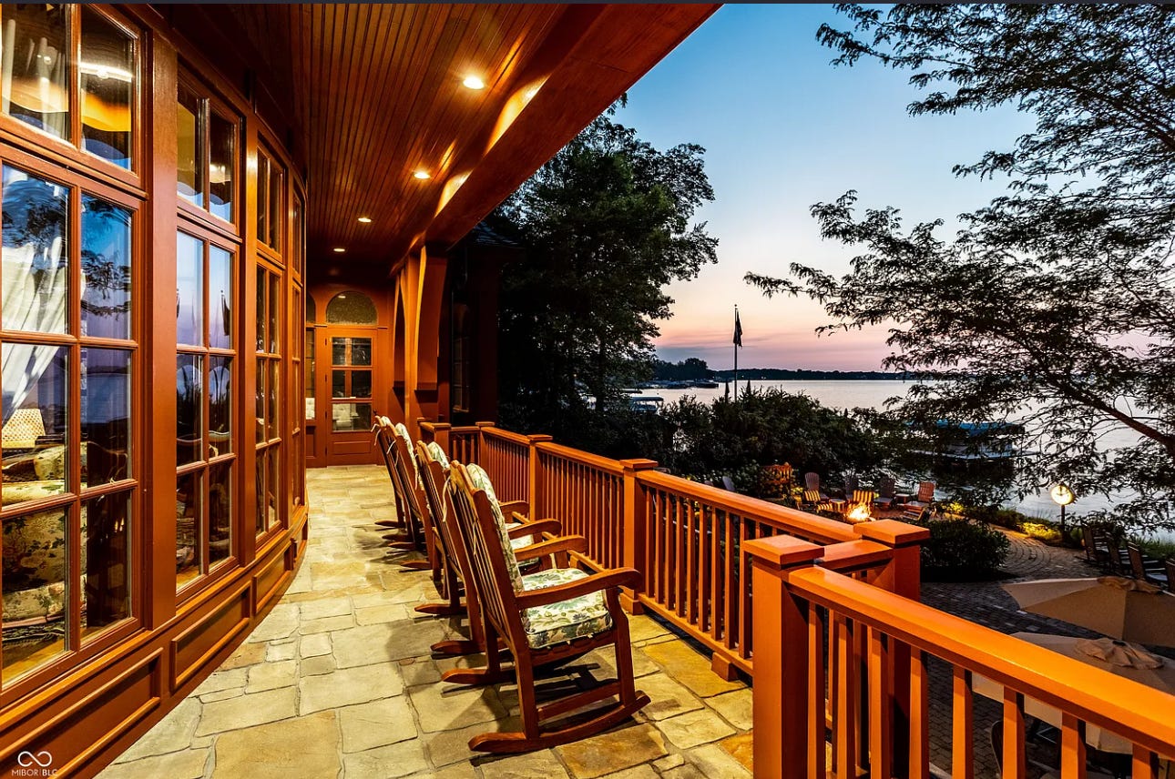 Jim Irsay's self-designed $20 million lake house has a buyer