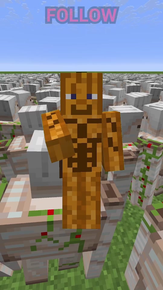 World record most iron golems built in one minute #minecraft #minecra