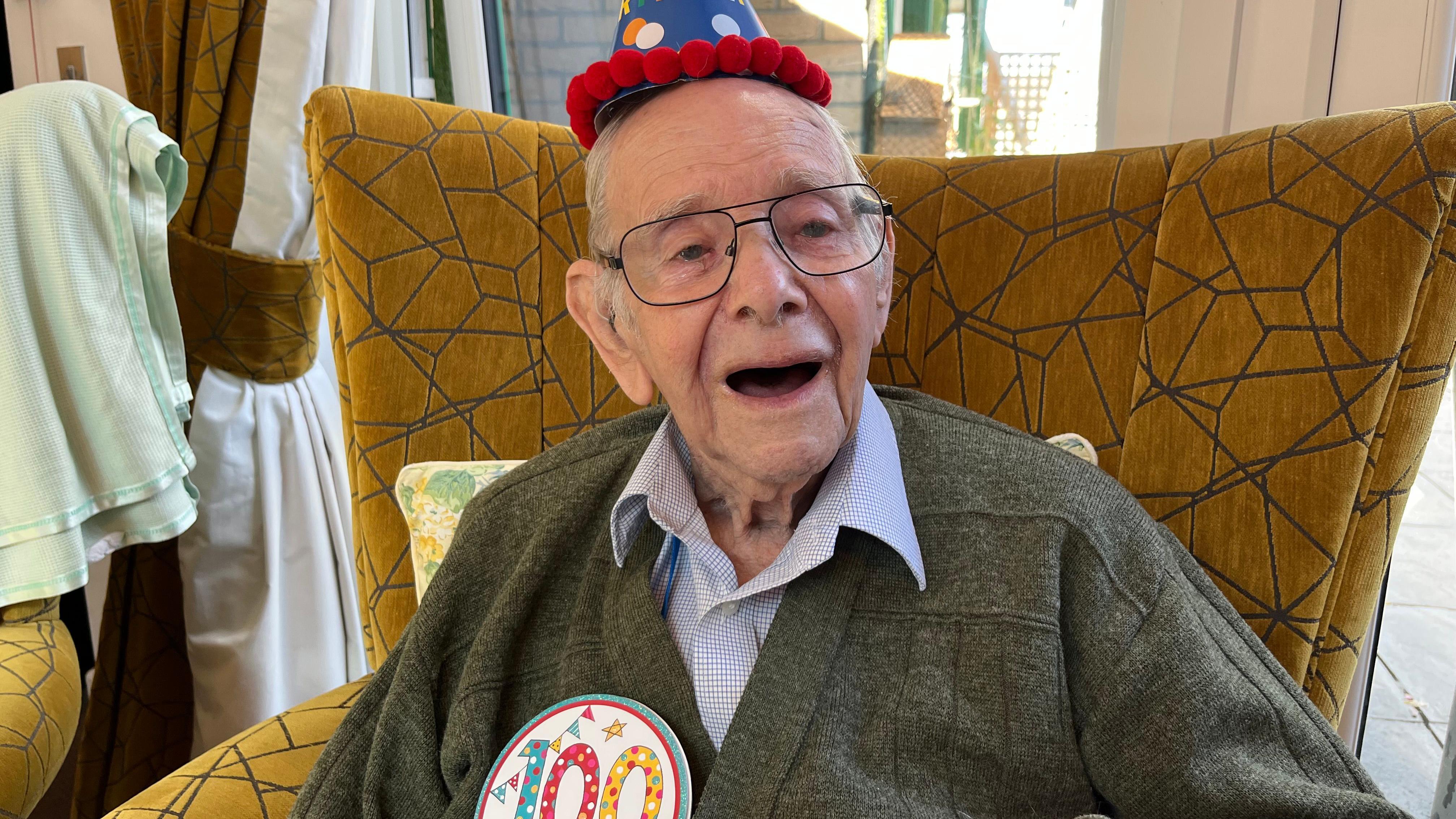 Family's pride as Bevin Boy Geoffrey turns 100