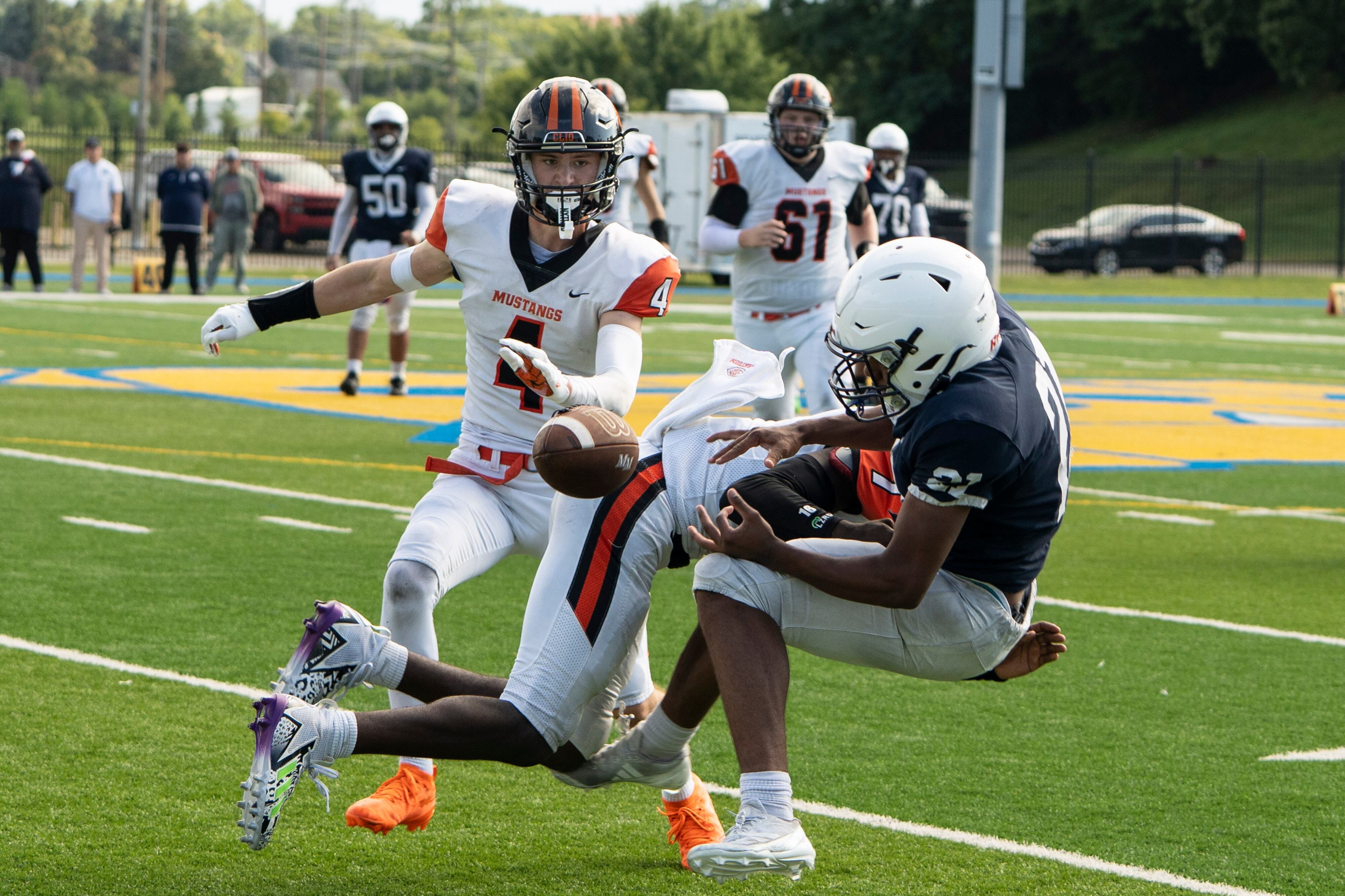 PHOTOS: Clio football dominates Mt. Morris at Vehicle City Gridiron Classic