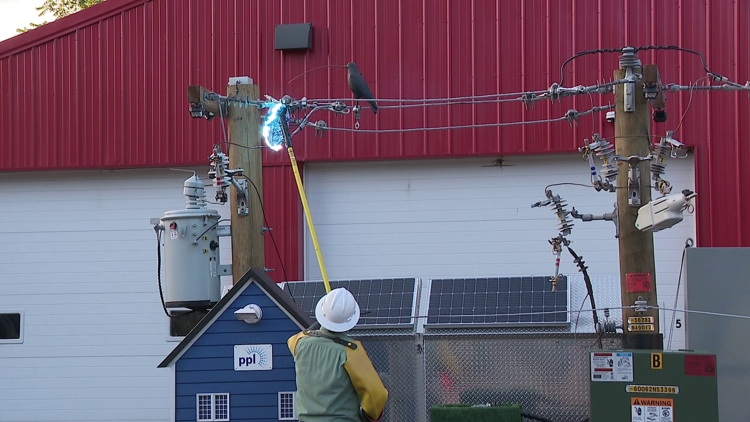 Electrical safety lesson in Luzerne County