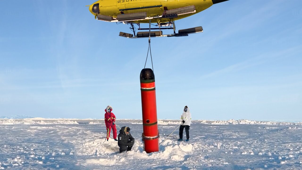 What Happen When US Navy Lose Massive Submarine Torpedo Under Thick Ice
