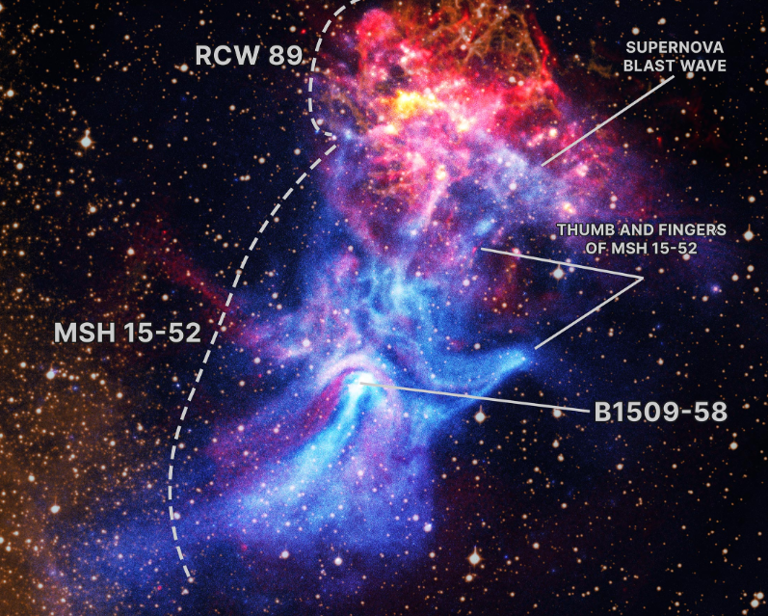 Hand of God: NASA spots a giant cosmic hand reaching through space, and ...