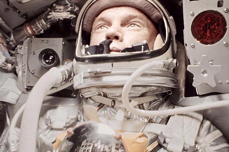 NASA's first space photos restored in stunning detail
