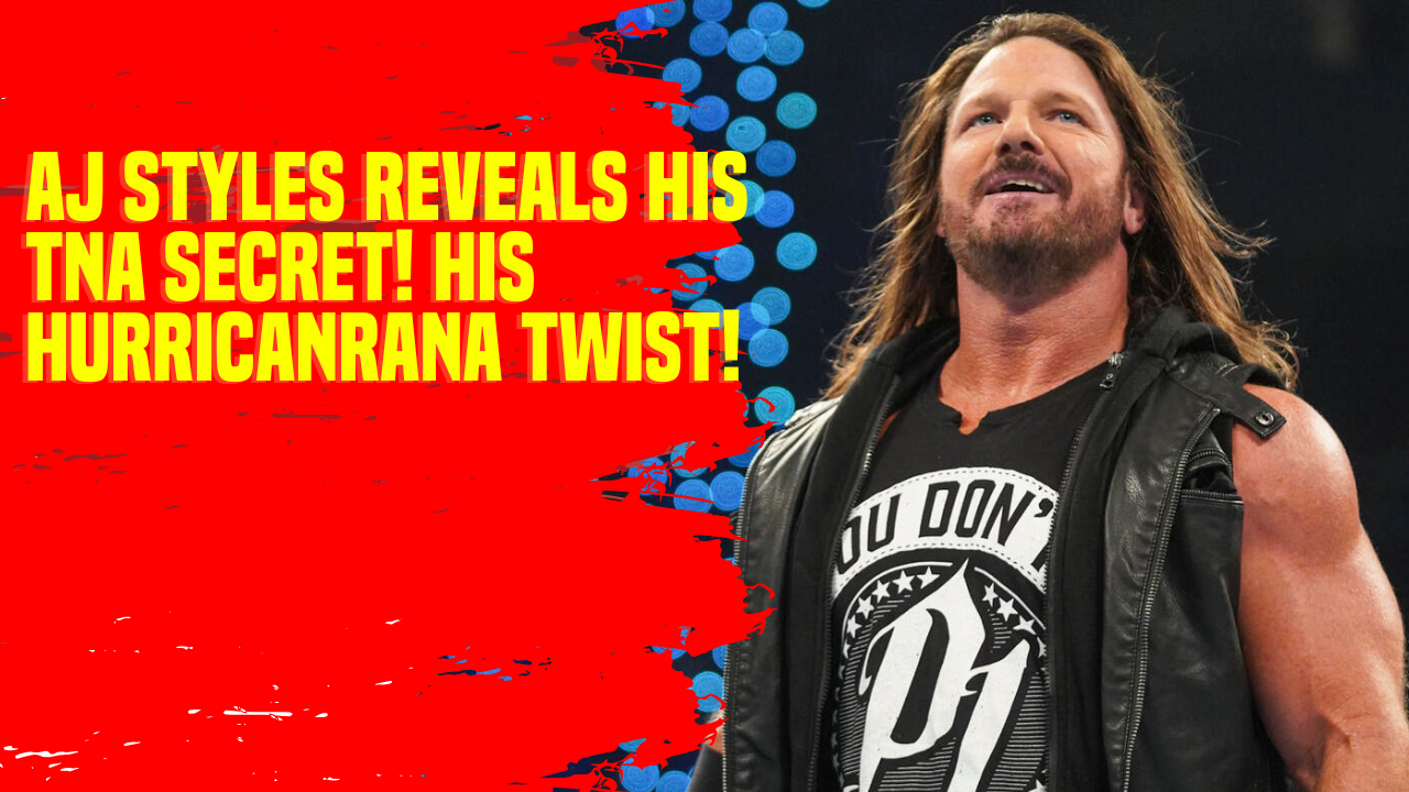 AJ Styles reveals his TNA secret! His hurricanrana twist! #AJStyles # ...