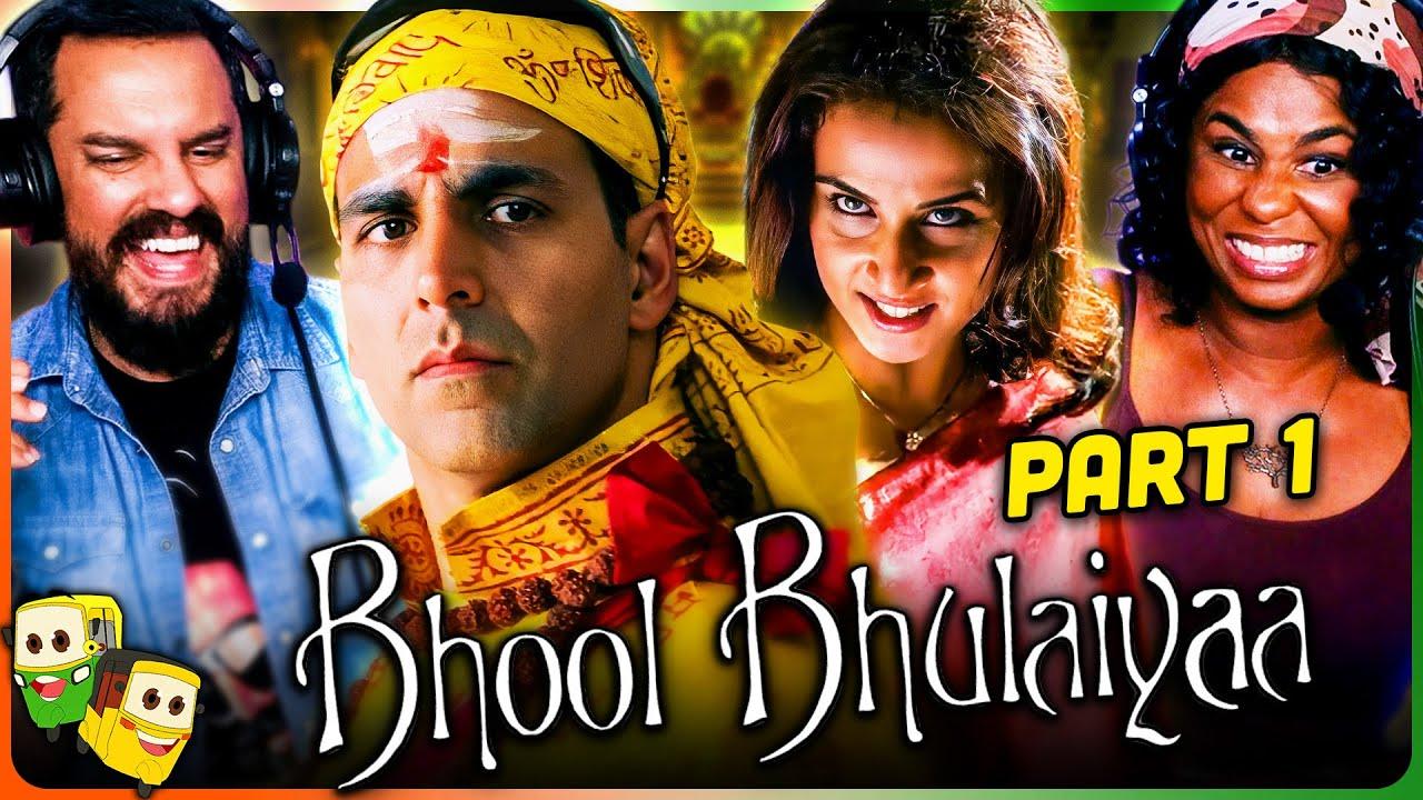 Bhool Bhulaiyaa (part 1) Movie Reaction! | Akshay Kumar | Vidya Balan ...