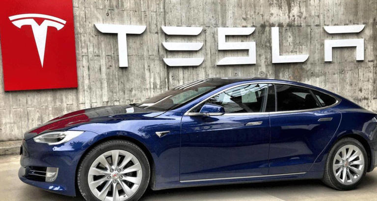 Tesla stock fell 1.5 per cent in afternoon trading Thursday