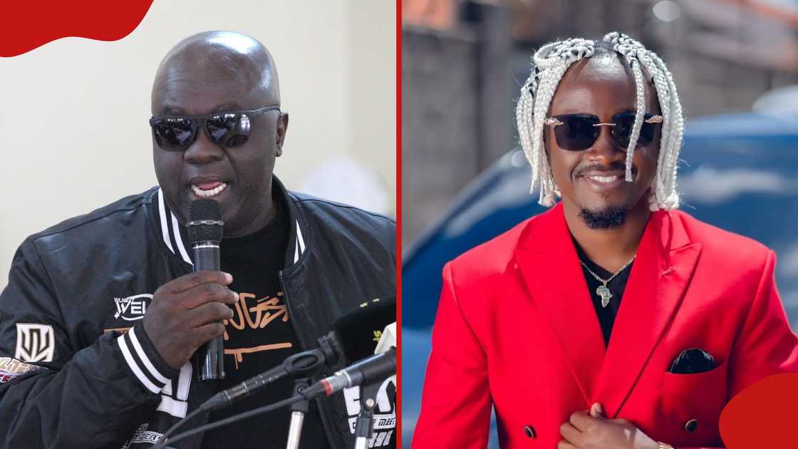 Fred Arocho hits out at Bahati after heated phone call: "Pesa haina kelele"