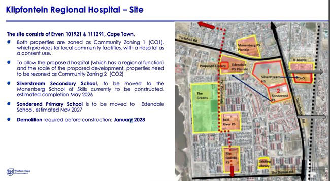 Why are the Western Cape Government's hospital upgrades still stalled?