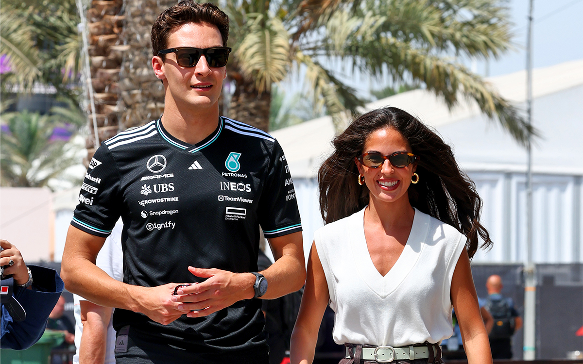 Dit is de knappe vriendin van Formule 1-coureur George Russell