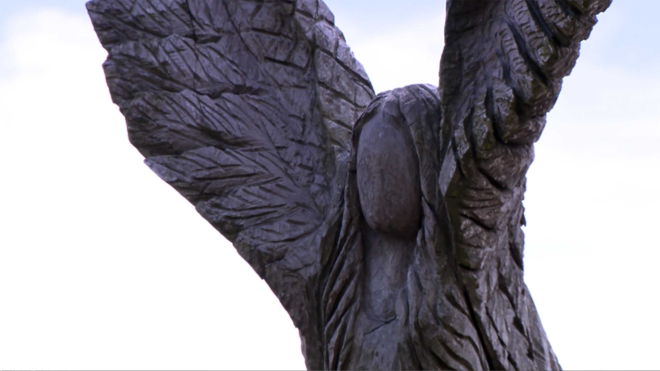 Katrina's fallen trees reborn as angels, symbols of hope