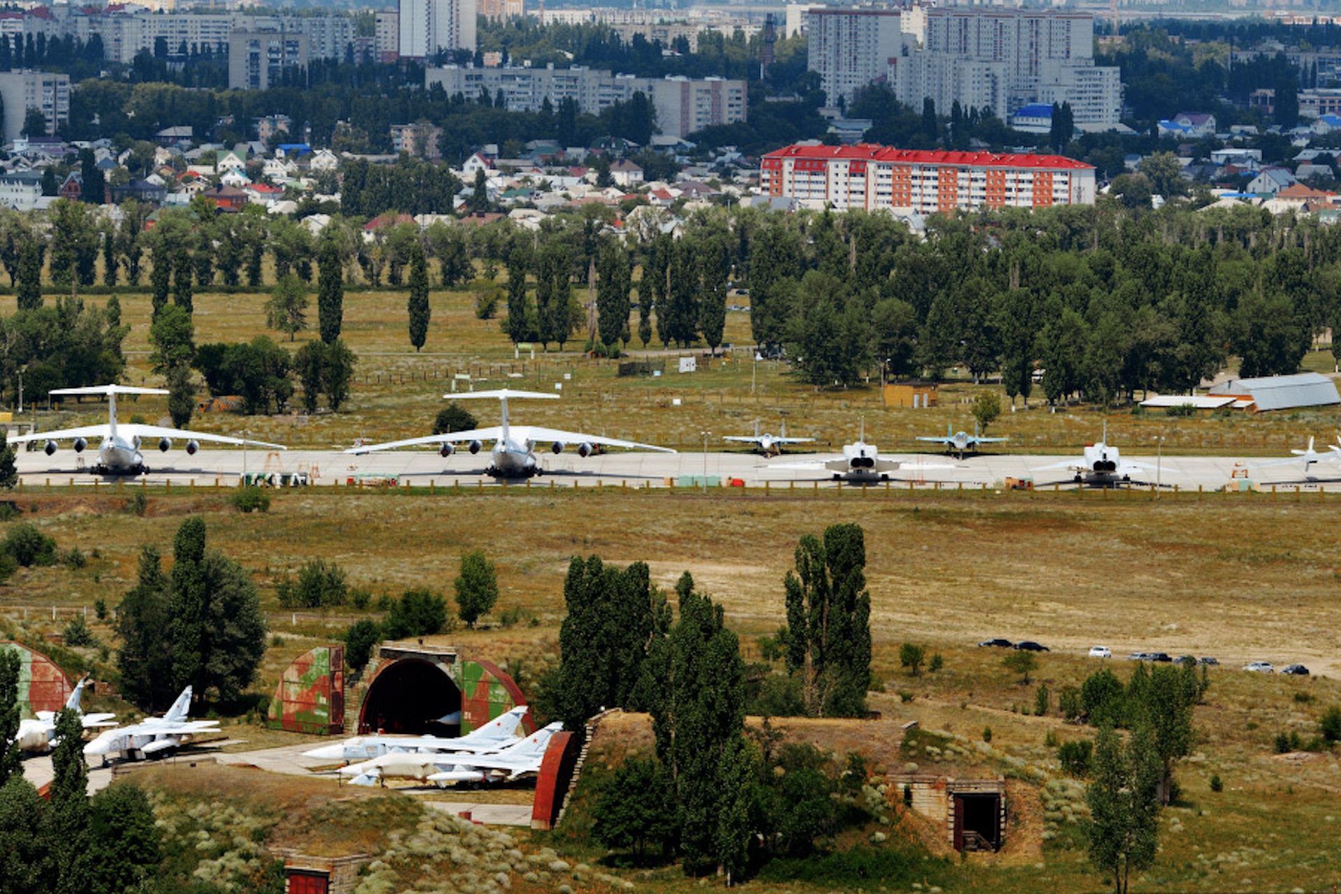 In Pictures: Catastrophic destruction at Russian air base unveiled