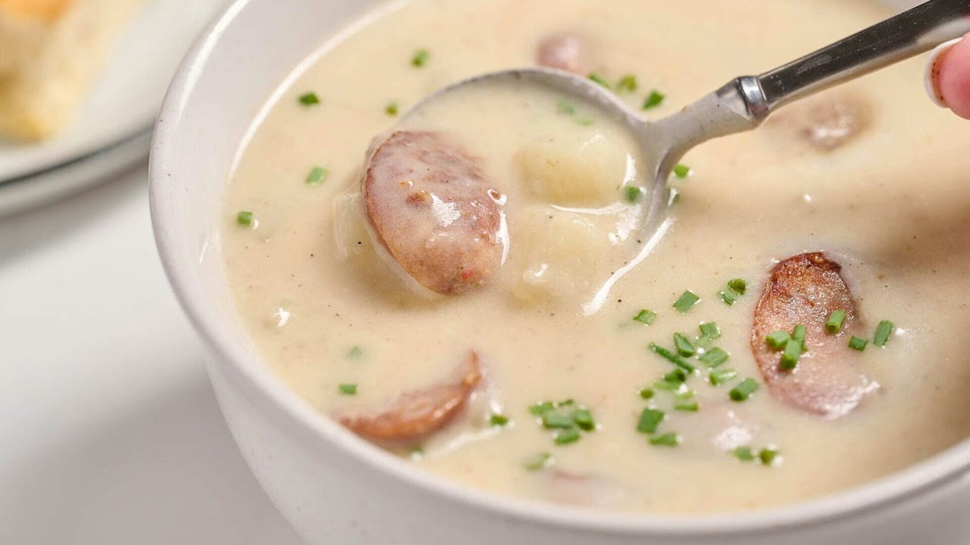 This 3-Ingredient Potato Sausage Soup Is Hearty And Comforting
