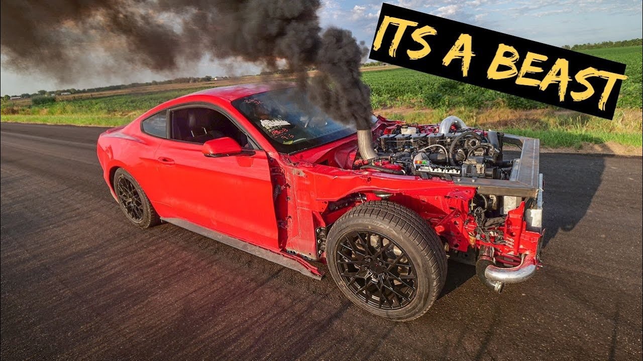 First Big Breakdown: The Cummins-Swapped Mustang