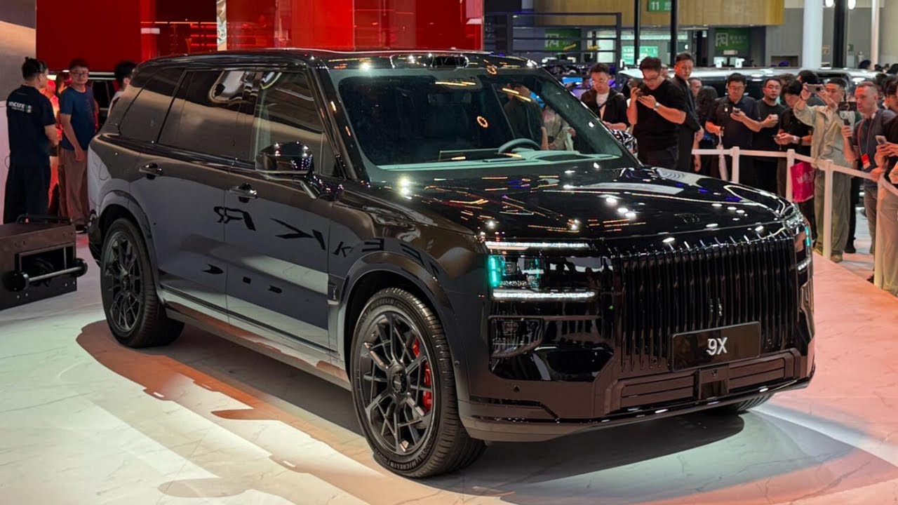2026 Zeekr 9X Black Edition (all black): 1.400 PS im Plug-in-SUV-Monster