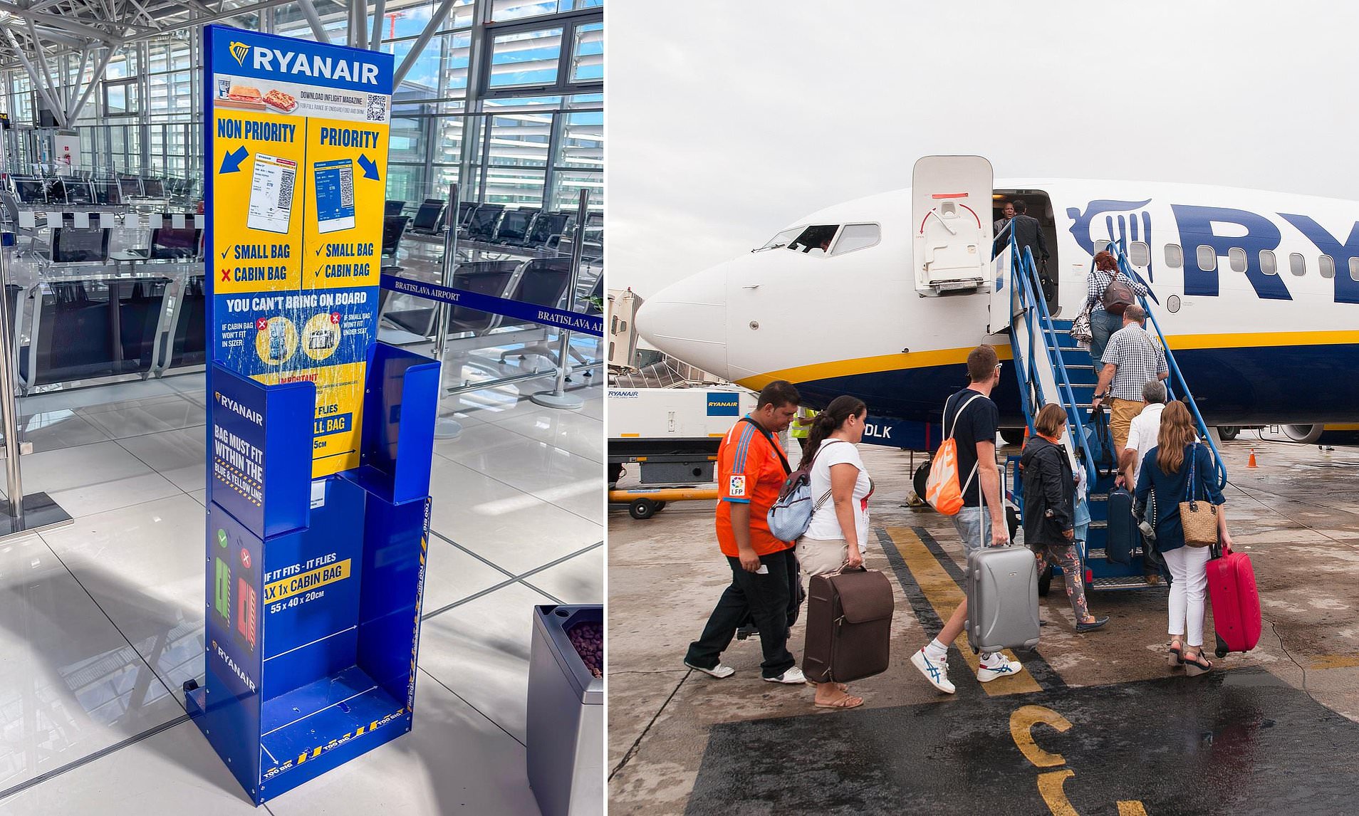 Ryanair reveals date it will allow 20% bigger cabin bags for free - is ...