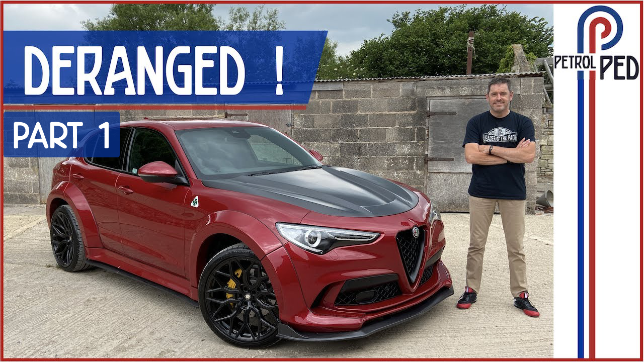Widebody Alfa Romeo Stelvio Quadrifoglio by Deranged