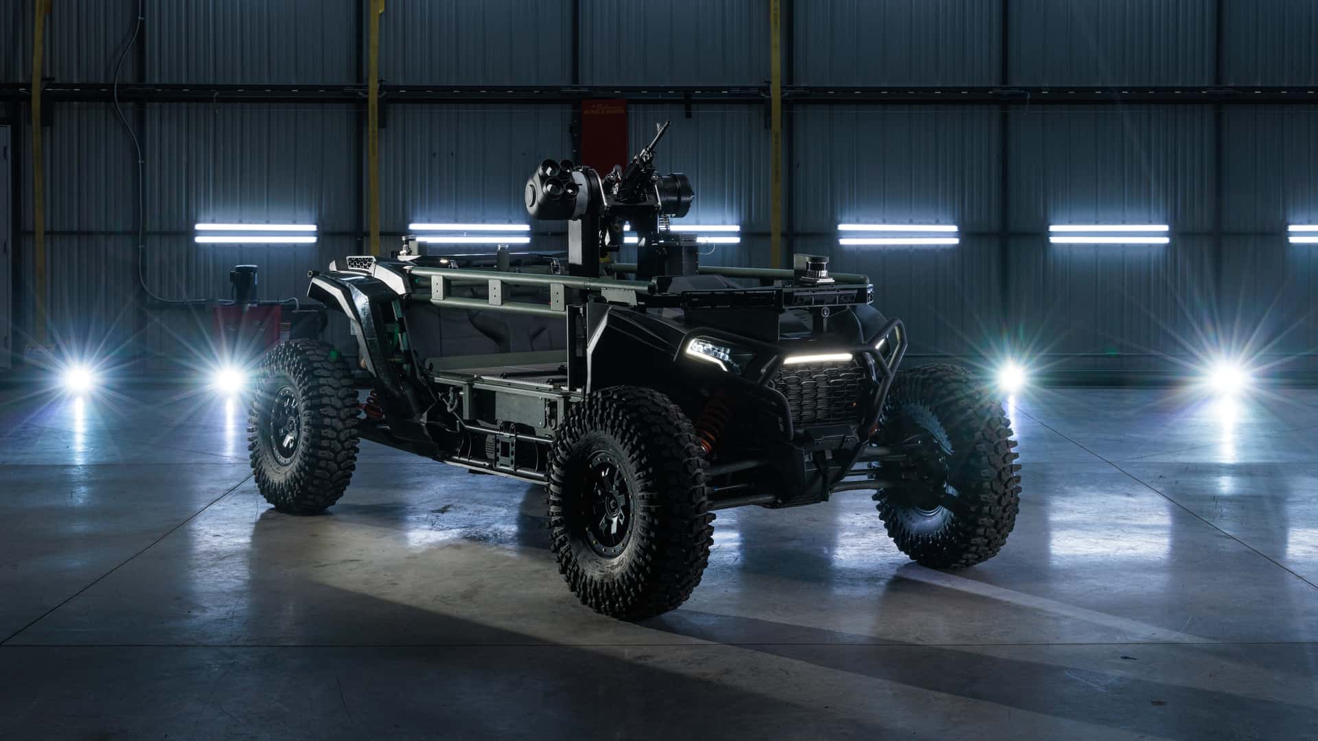 This Polaris RZR Drone Has a Machine Gun and a 1,000-pound Payload ...
