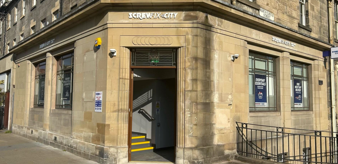 New Screwfix store opens in Edinburgh's George Street with 20 per cent ...