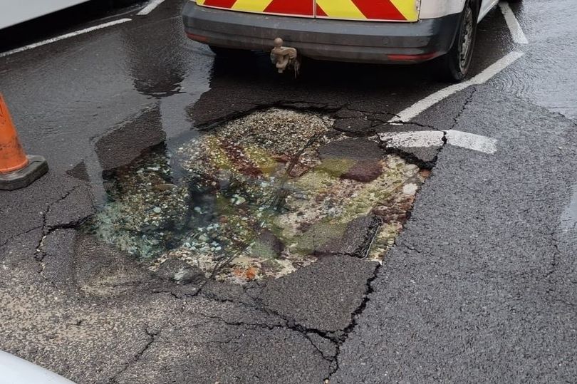 Road to remain closed after burst water main caused ‘significant damage’