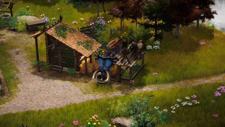Dinolords blends action RPG combat and RTS battles in a medieval ...